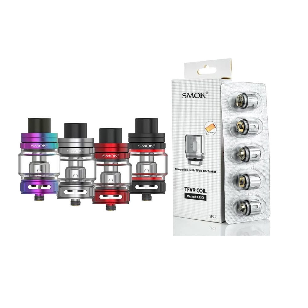 TFV9 Coils & Tanks – WholesaleGuys.com